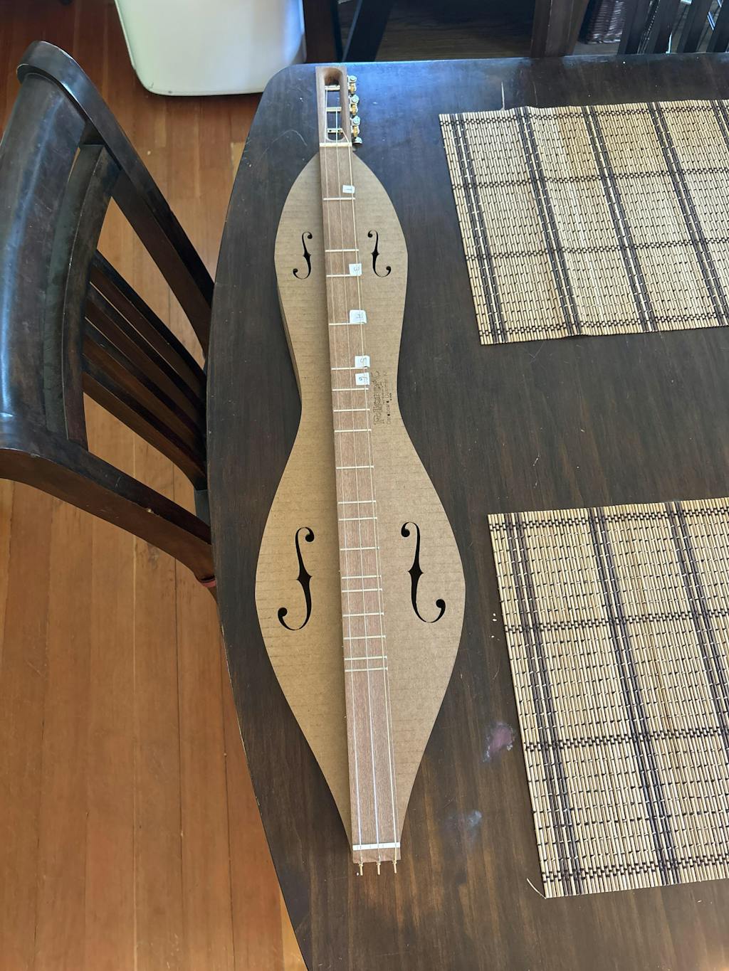 Cardboard Mountain Dulcimer Kits - 5 Pack | Folkcraft Instruments