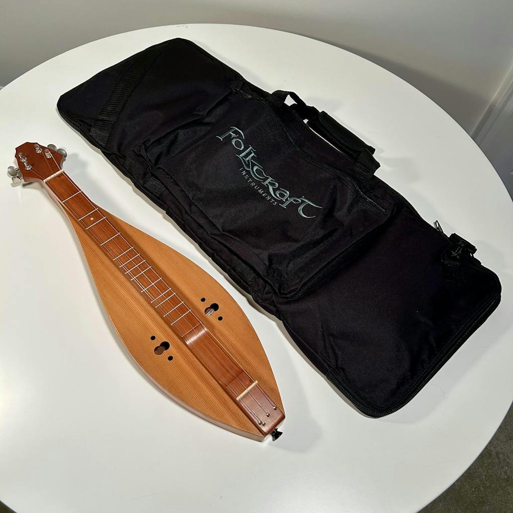 Small-Size Dulcimer Case, Embroidered With "FolkRoots® Dulcimers" Logo ...