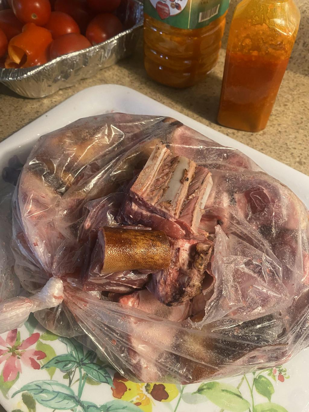 Cut Goat Meat (With Skin) - FoodBasket African Store Edmonton Alberta ...
