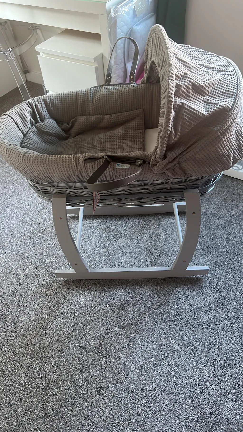 Wicker Baby Moses Basket With Stand | For Your Little One