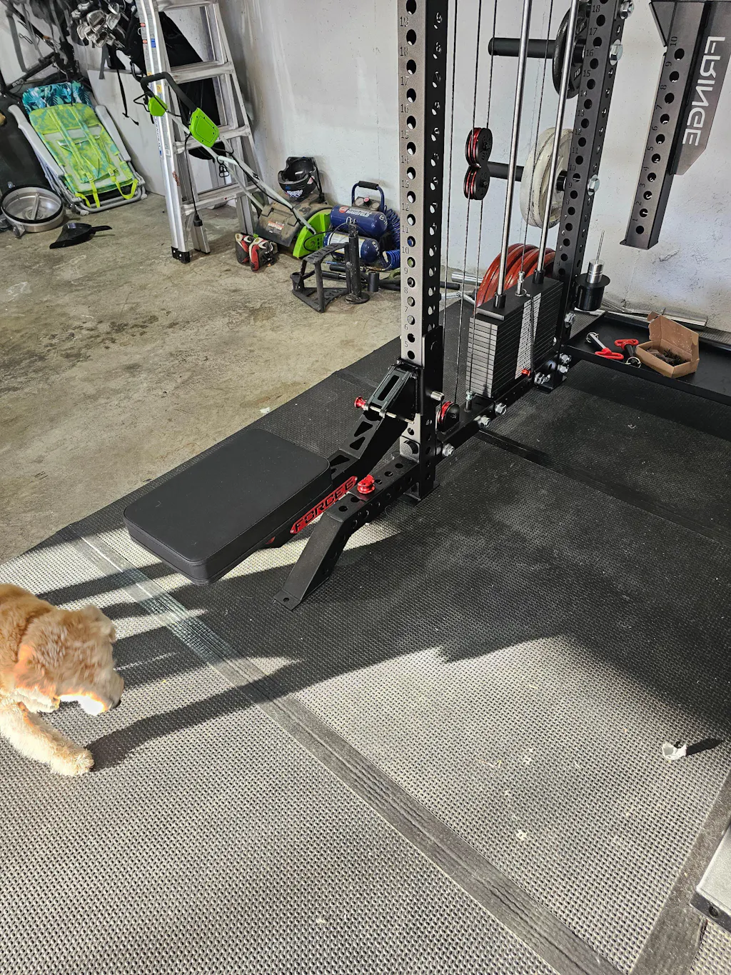 Seal Row Pad Chest Support /Power Rack – Force 6 Fitness
