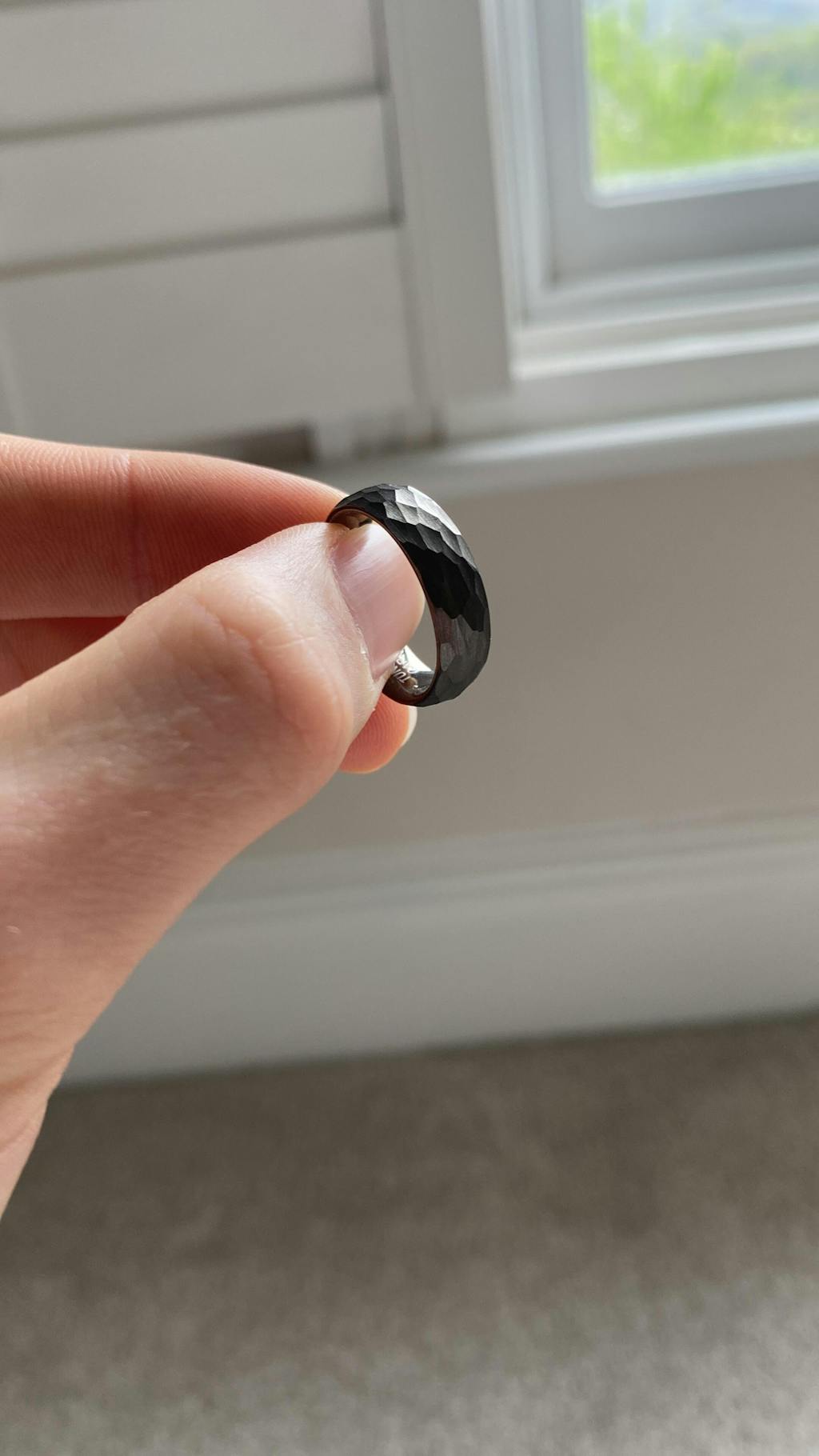 The Anvil | Tungsten Wedding Band | Forge & Lumber – Forge and lumber