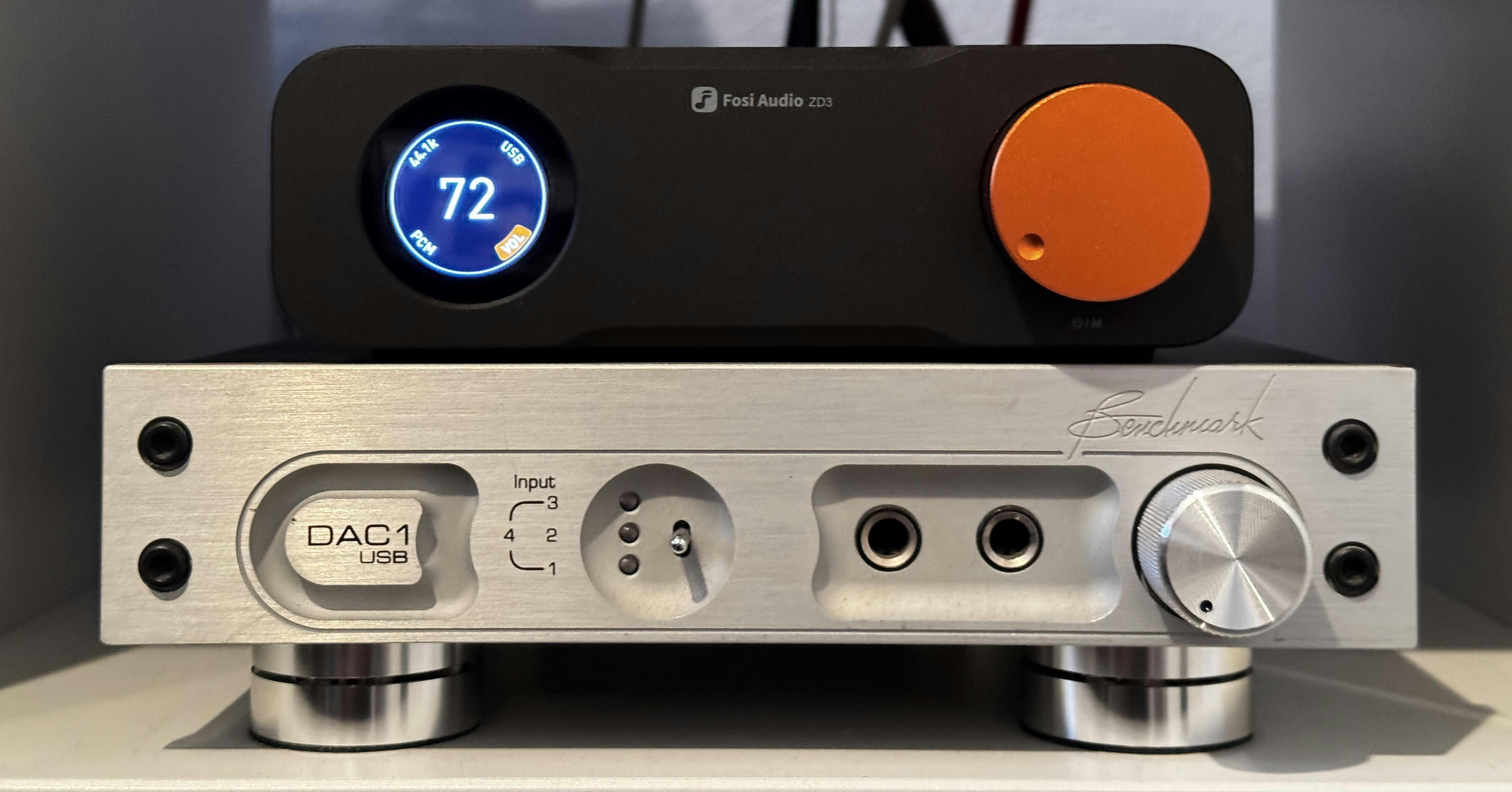 Fosi Audio ZD3 Fully Balanced Desktop DAC