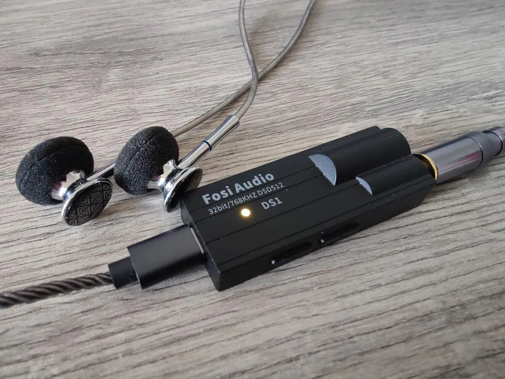 Fosi Audio DS1 DAC Amp | Hi-Res USB | Headphone Outputs
