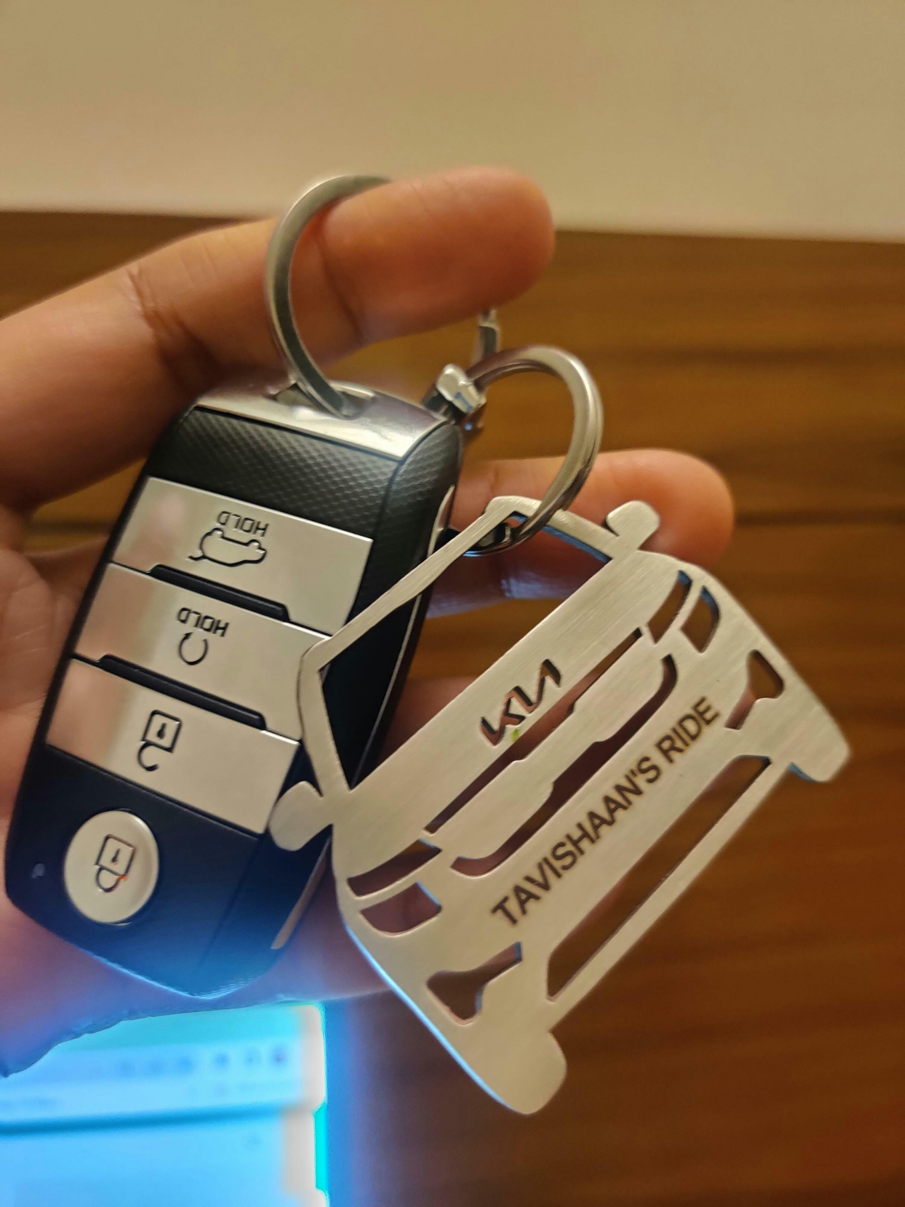 Personalised Car Keychain – Foundation Gift