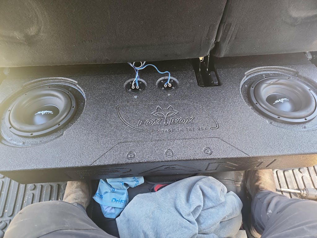 DODGE RAM QUAD & CREW CAB 2-12" VENTED – FOX ACOUSTICS