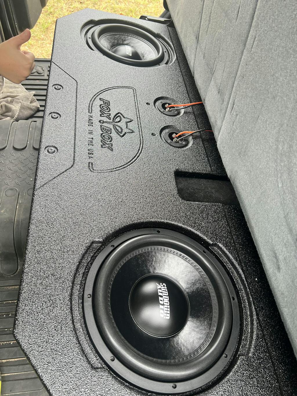 DODGE RAM QUAD & CREW CAB 2-12" VENTED – FOX ACOUSTICS