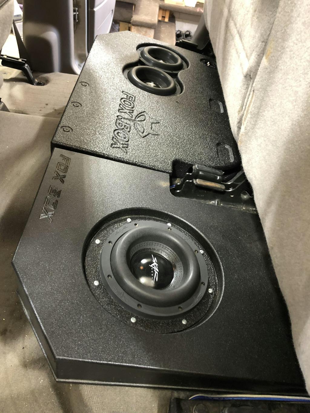 DODGE RAM QUAD & CREW CAB 2-8" VENTED SUB BOX – FOX ACOUSTICS