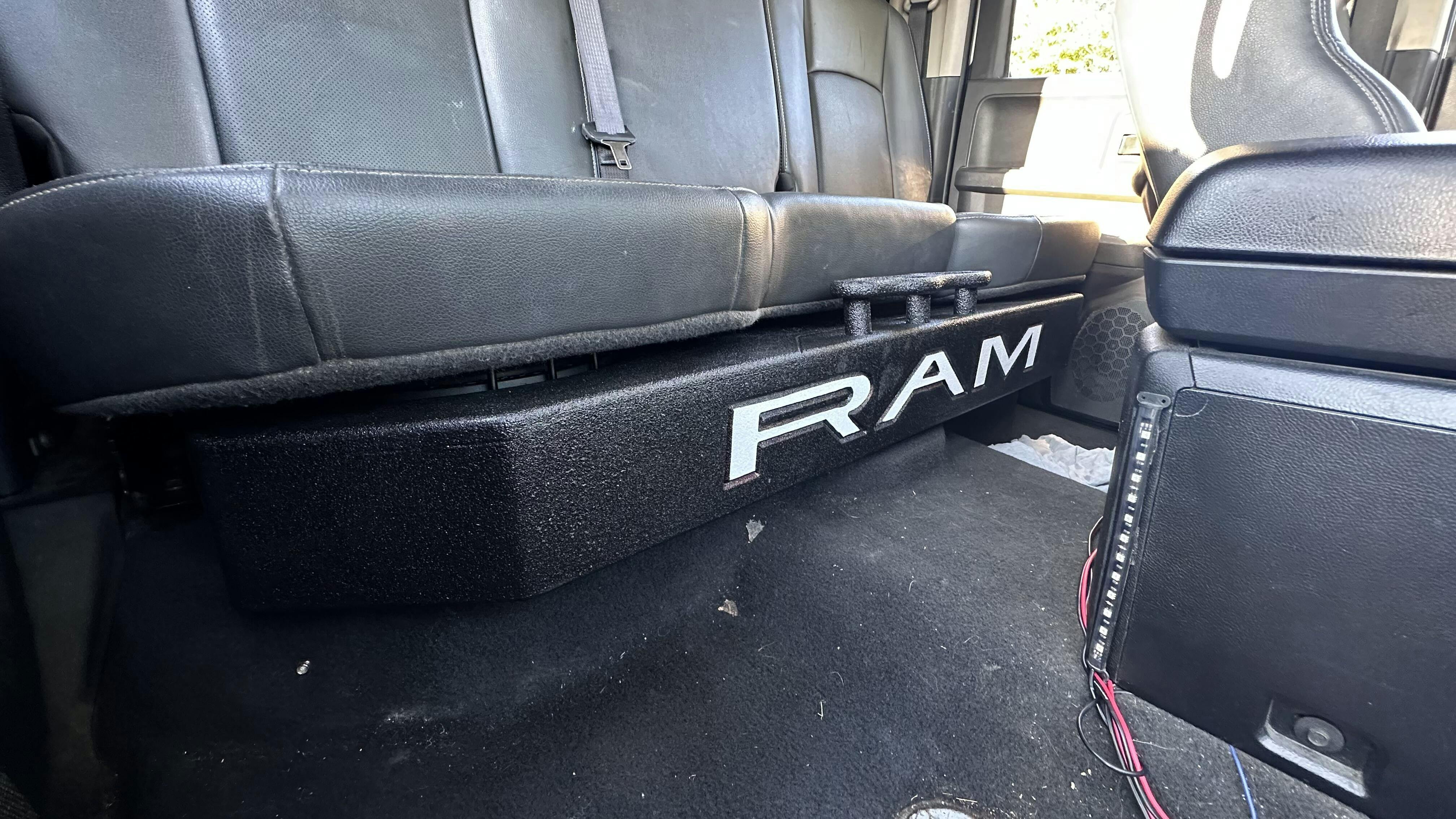 DODGE RAM QUAD & CREW CAB 2-12" OR 2-10" VENTED – FOX ACOUSTICS