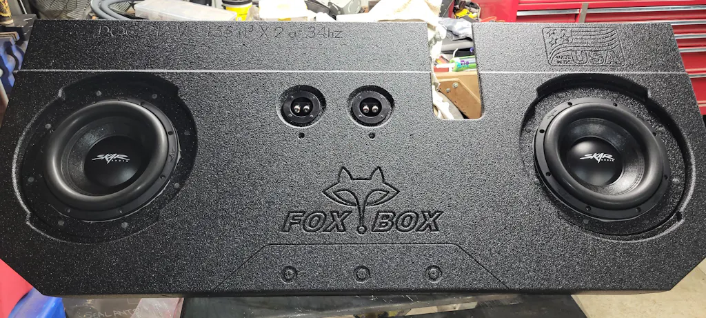 DODGE RAM QUAD & CREW CAB 2-12" OR 2-10" VENTED – FOX ACOUSTICS