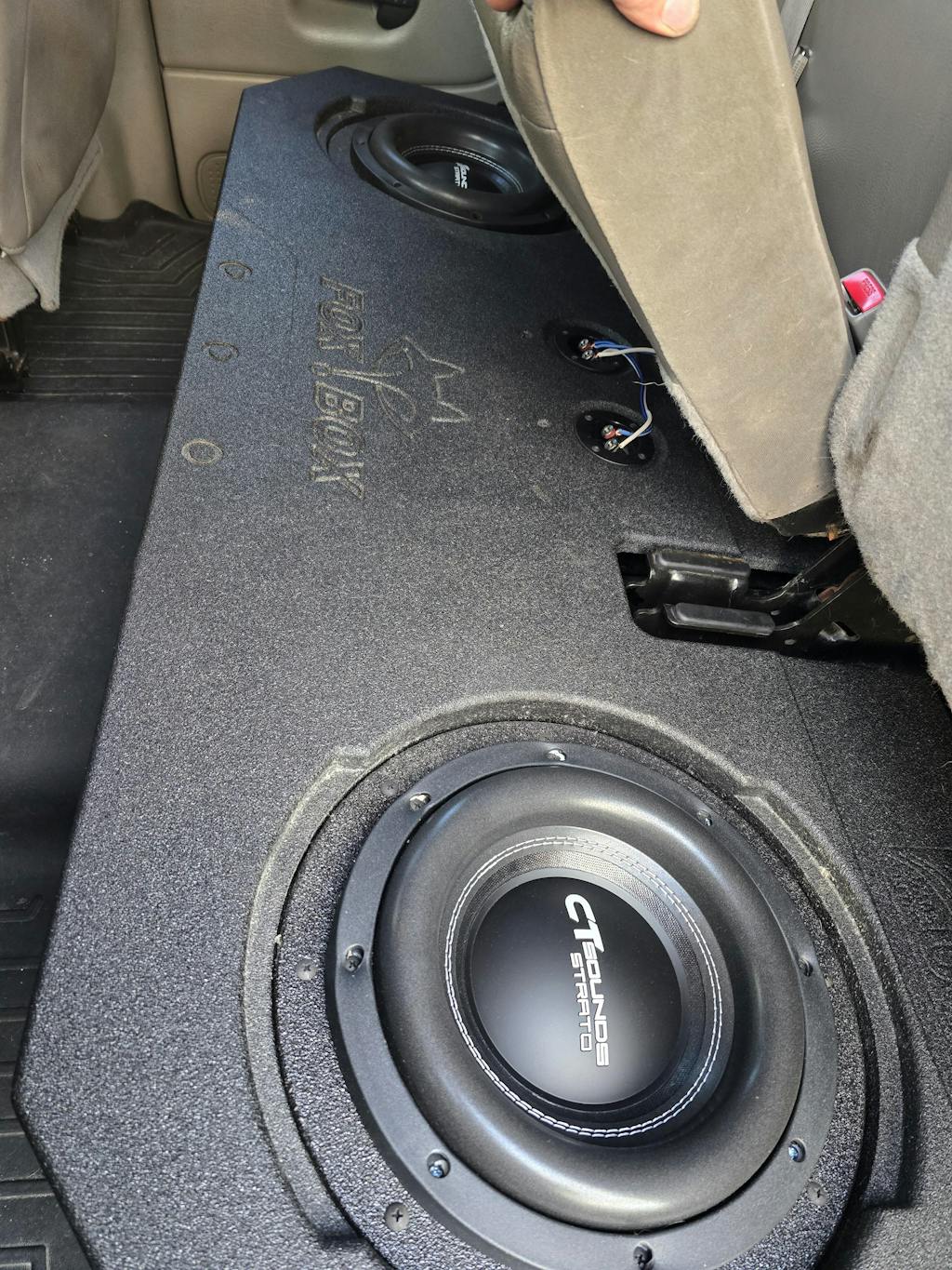 DODGE RAM QUAD & CREW CAB 2-12" OR 2-10" VENTED – FOX ACOUSTICS