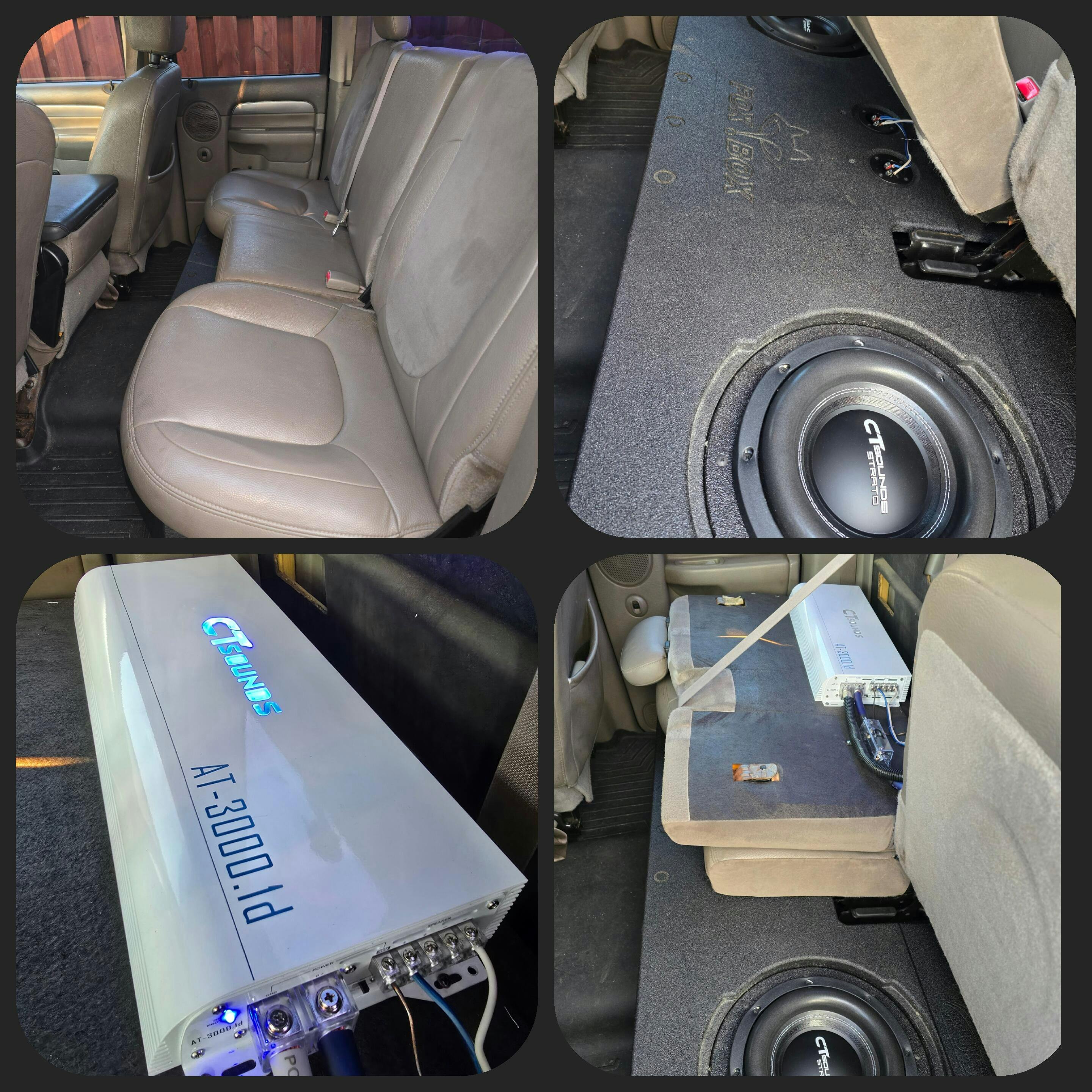 DODGE RAM QUAD & CREW CAB 2-12" OR 2-10" VENTED – FOX ACOUSTICS