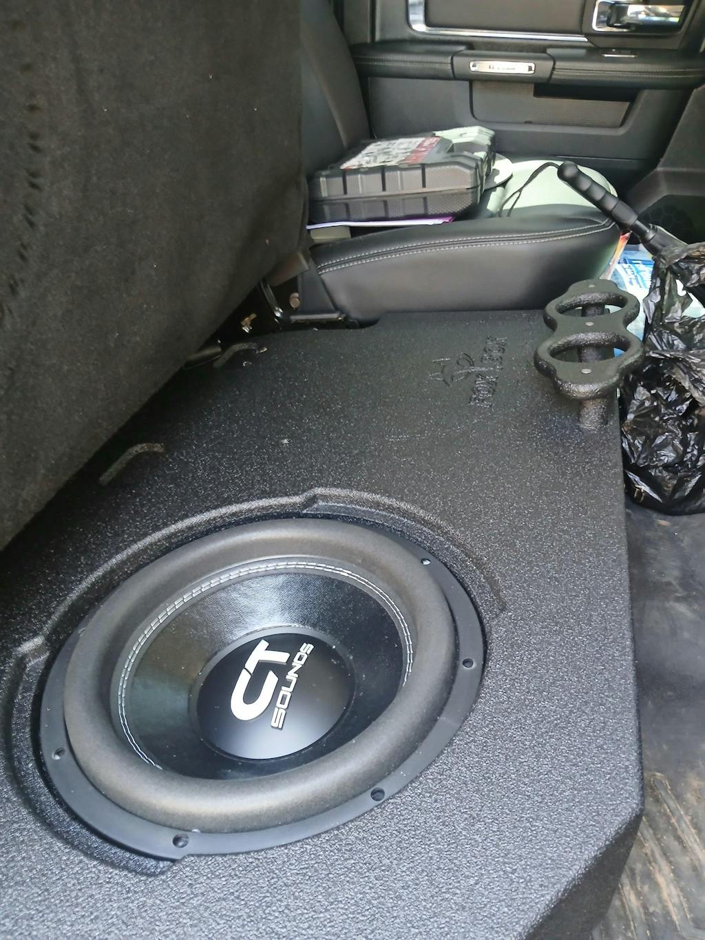 DODGE RAM QUAD & CREW CAB 1-12" VENTED SUB BOX – FOX ACOUSTICS