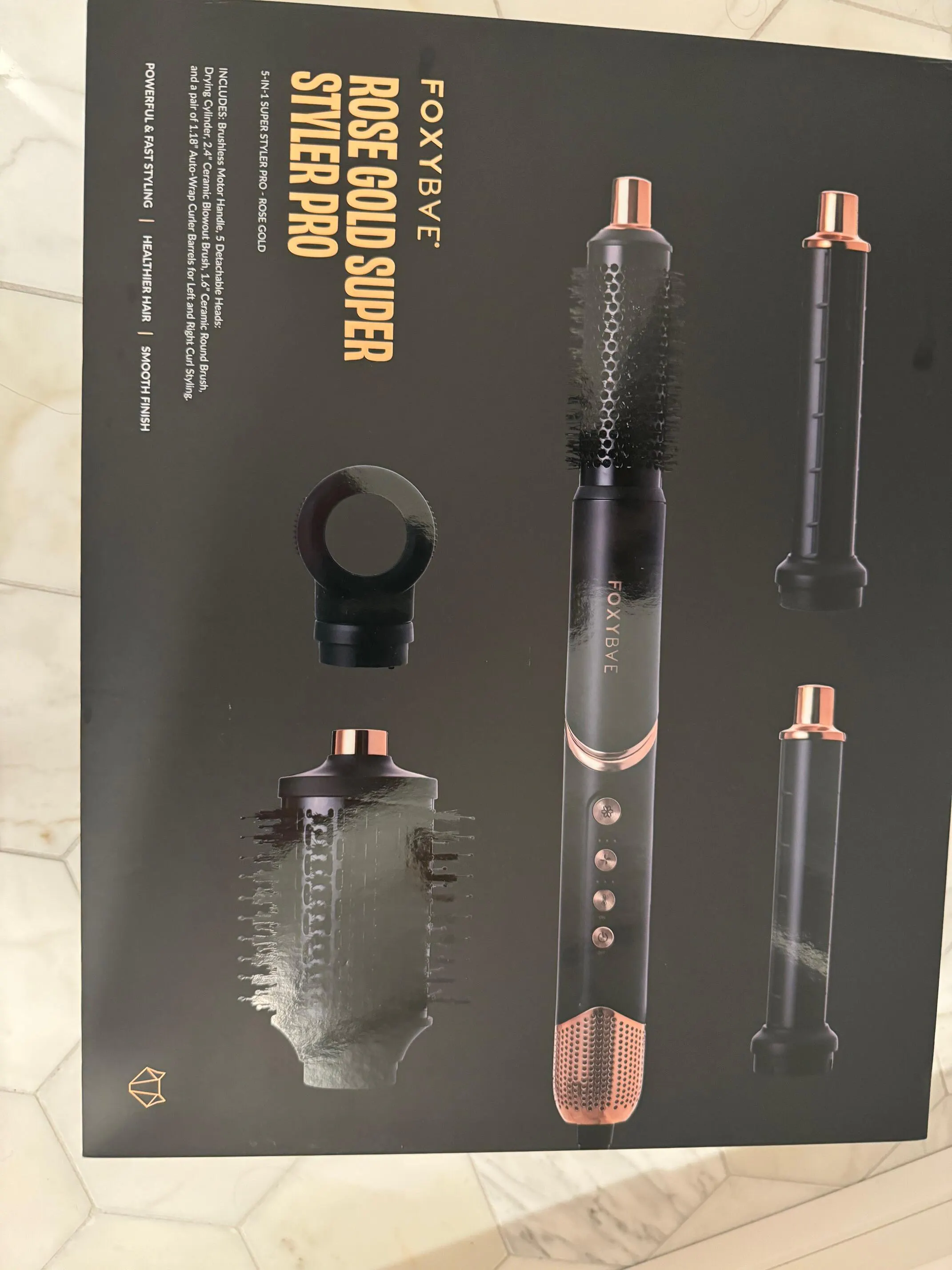 Rose Gold Super Styler Pro Hair Dryer & Multi-Styler - FoxyBae ...