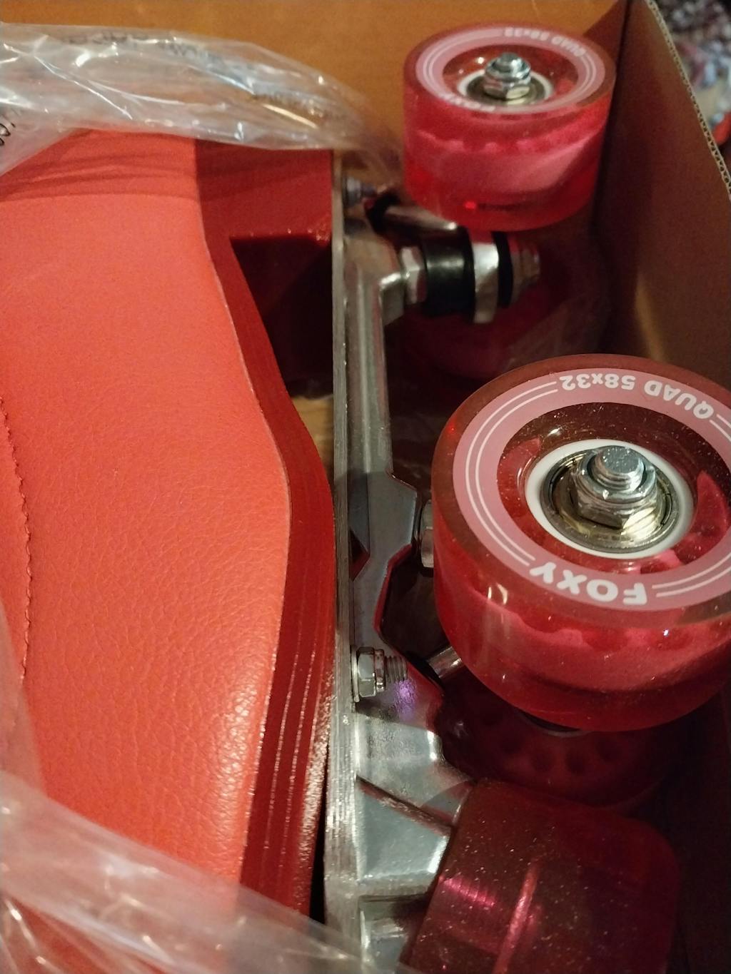 FoxySaktes Royal Red Premium Women's Roller Skates – FoxySkates.com