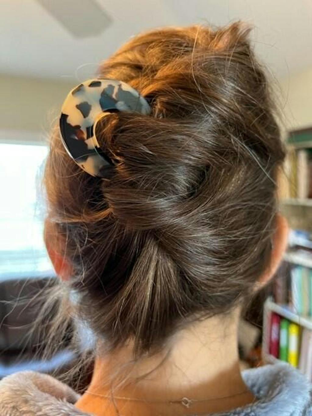 Notched Chignon Pin - Classic — France Luxe