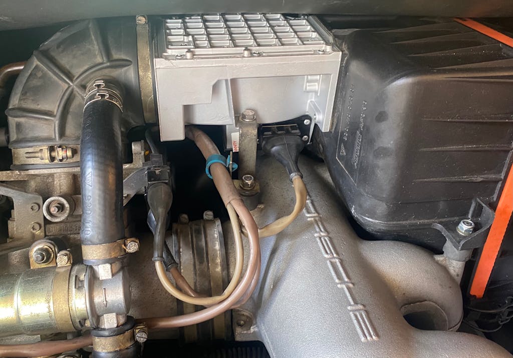 Porsche battery maintenance and trickle charging