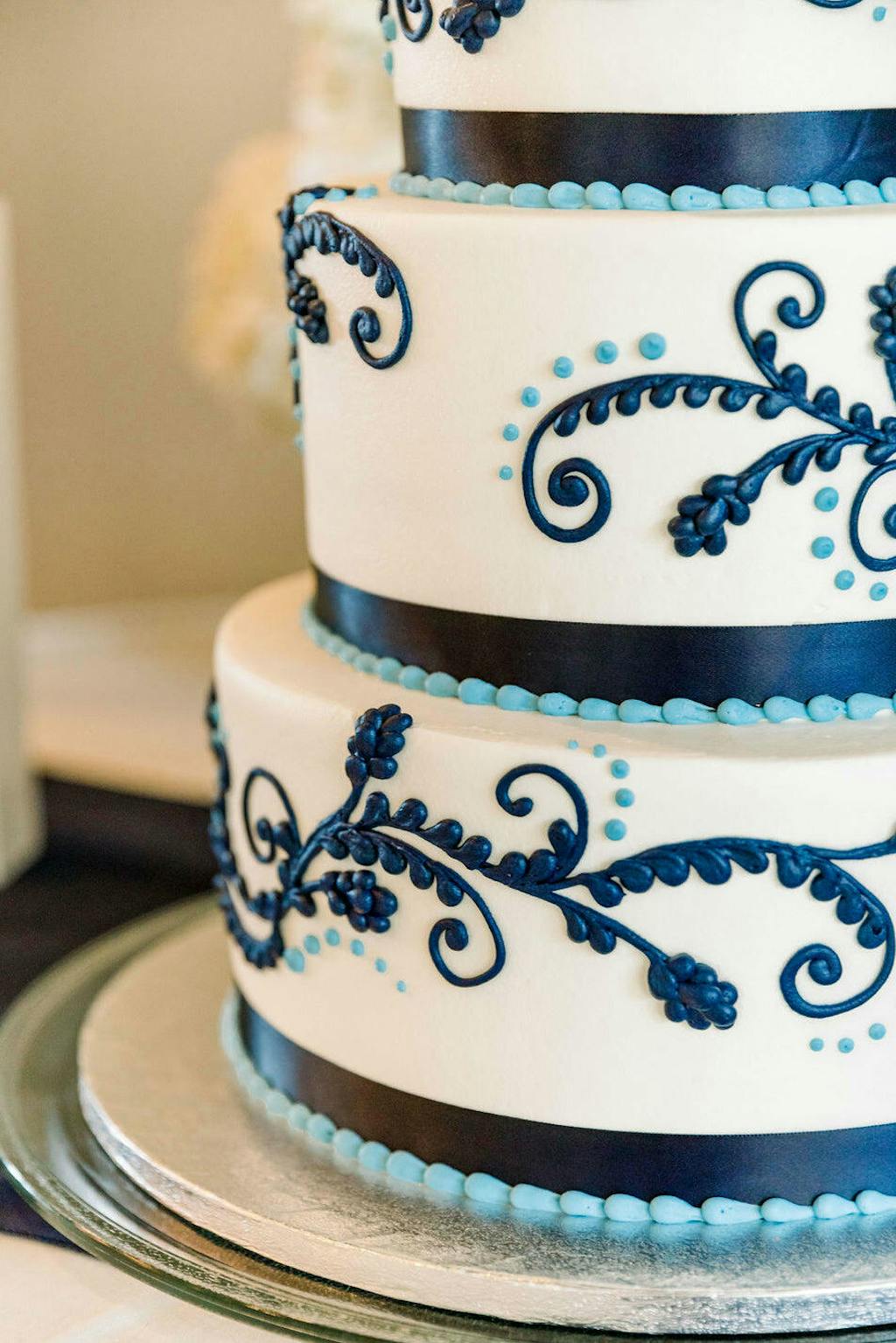 Gold Cross Cake - Two Tiers | Freedom Bakery