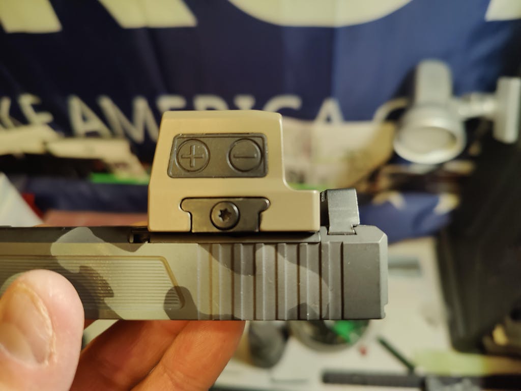 Holosun 509T Red Dot FDE, Closed Emitter, Titanium, Solar Failsafe, RM ...