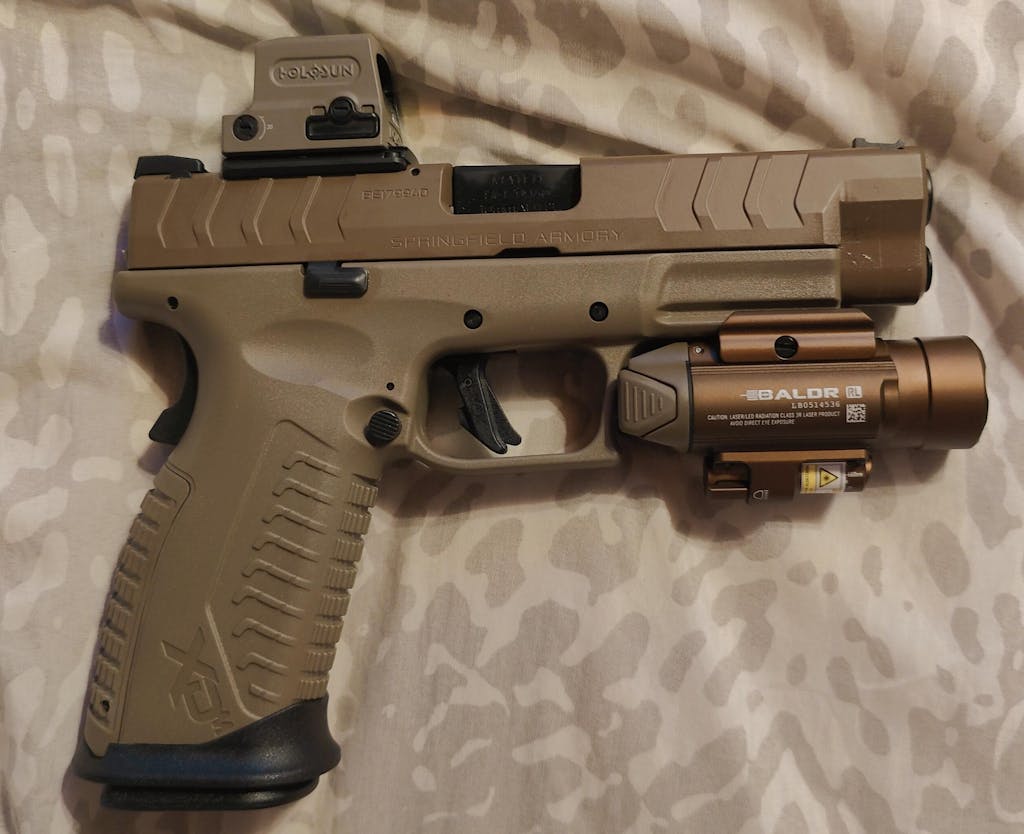 Holosun 509T Red Dot FDE, Closed Emitter, Titanium, Solar Failsafe, RM ...