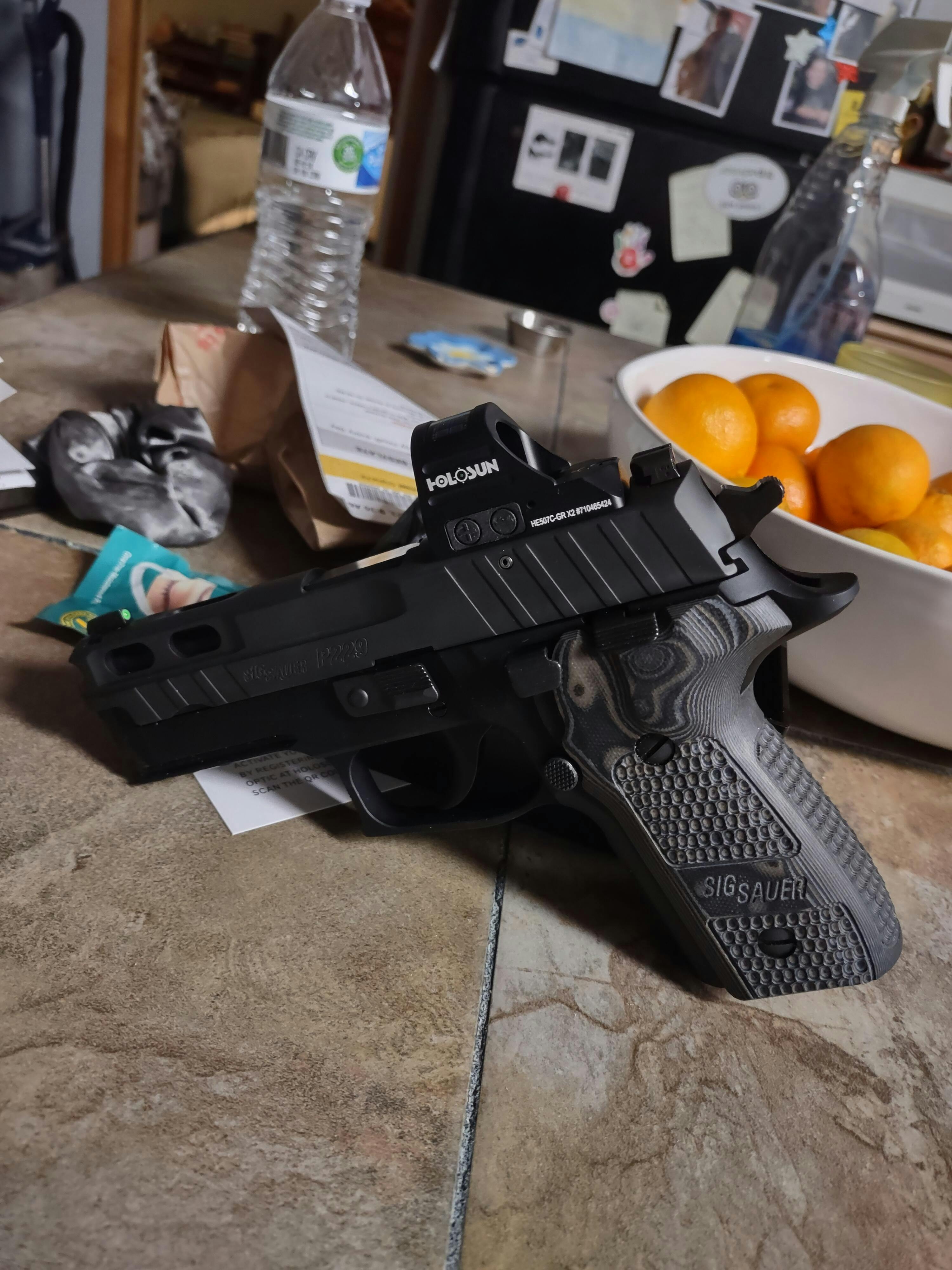 Sig P226/P229 Filler Plate for Romeo 1 Pro Cut Slides Only - CHPWS - S ...