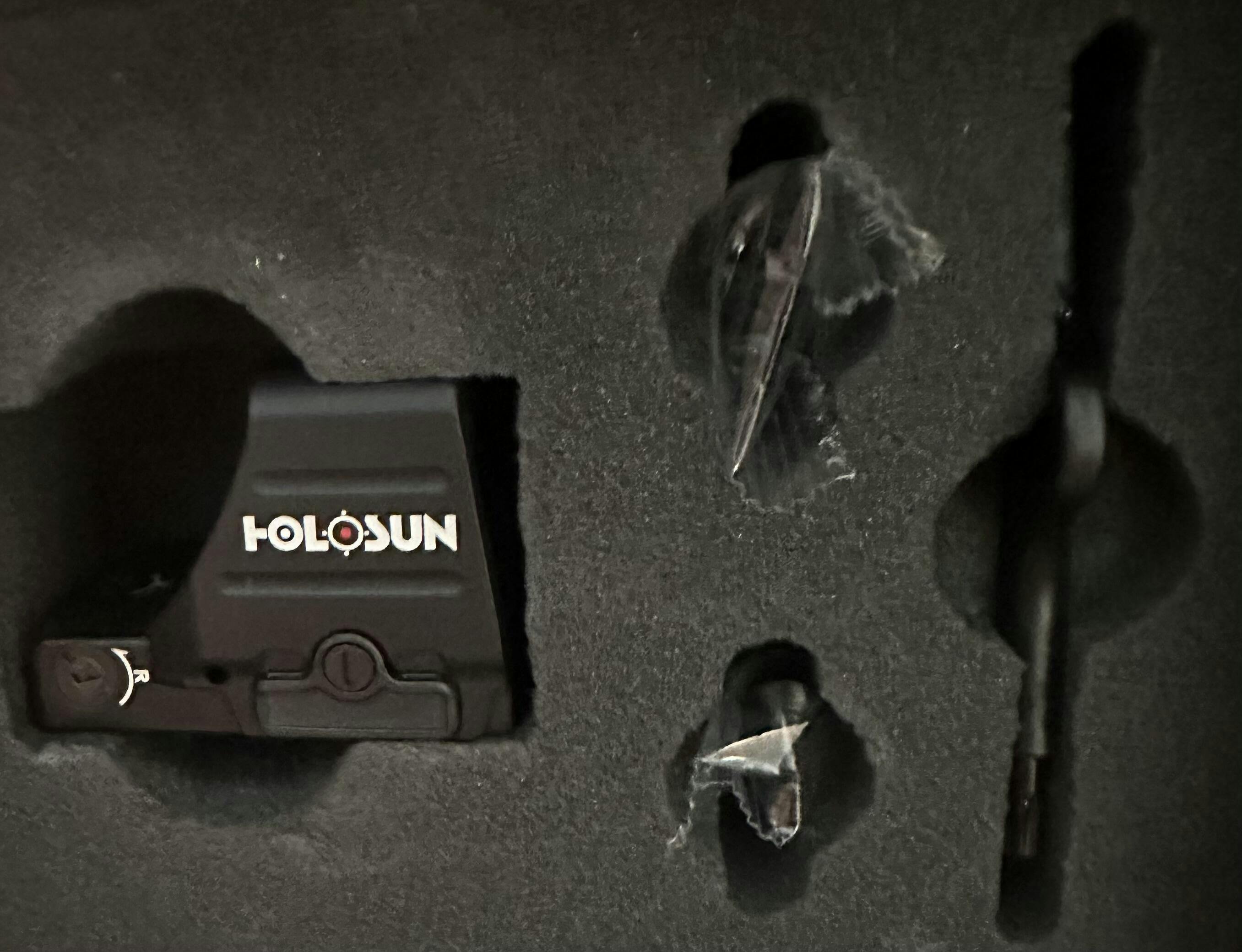 Holosun 507 COMP Red, Huge Competition Window, RMR Footprint, C.R.S. R ...