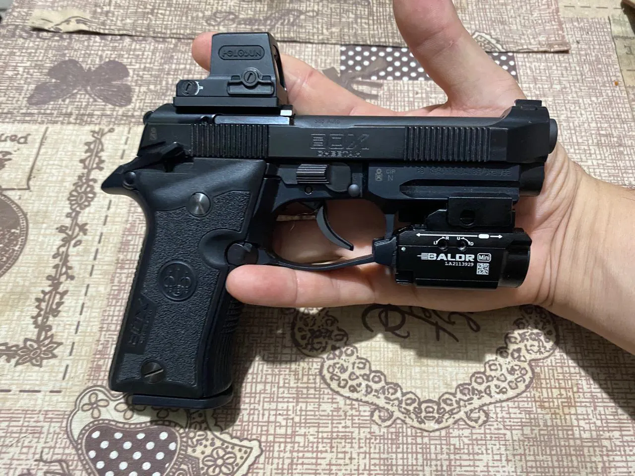 Beretta 80X Cheetah Optics Plate - "H" Plate for Holosun 407K, 507K, E ...
