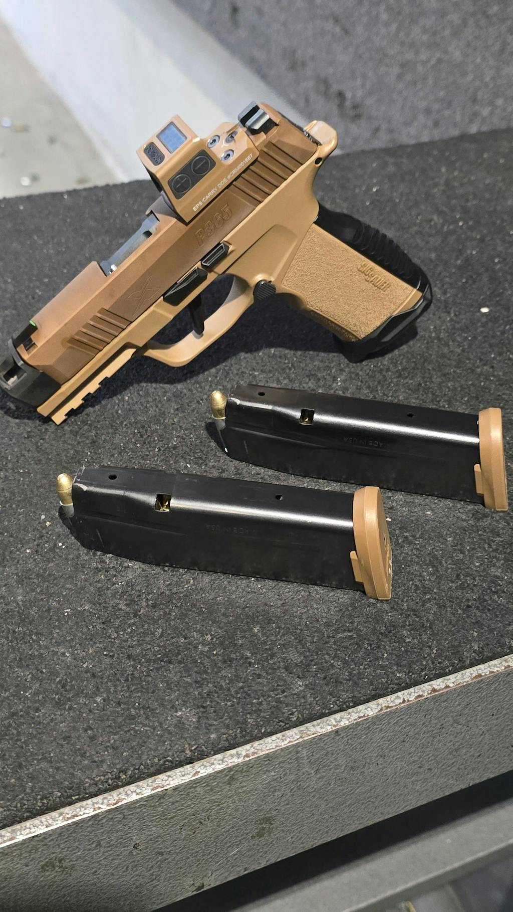 Holosun EPS Carry FDE - MRS Reticle - Red/Green Dot Reflex Sight - Mod ...