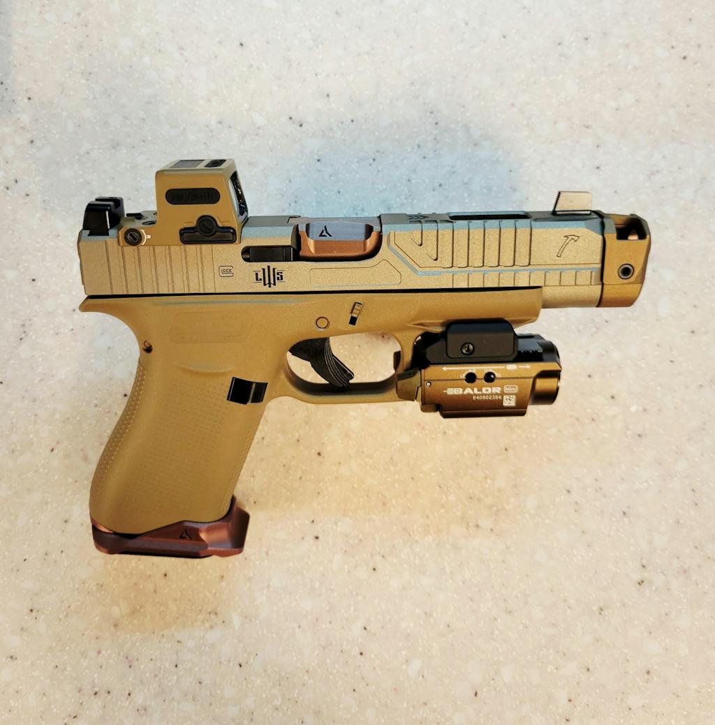 Holosun EPS Carry FDE - MRS Reticle - Red/Green Dot Reflex Sight - Mod ...