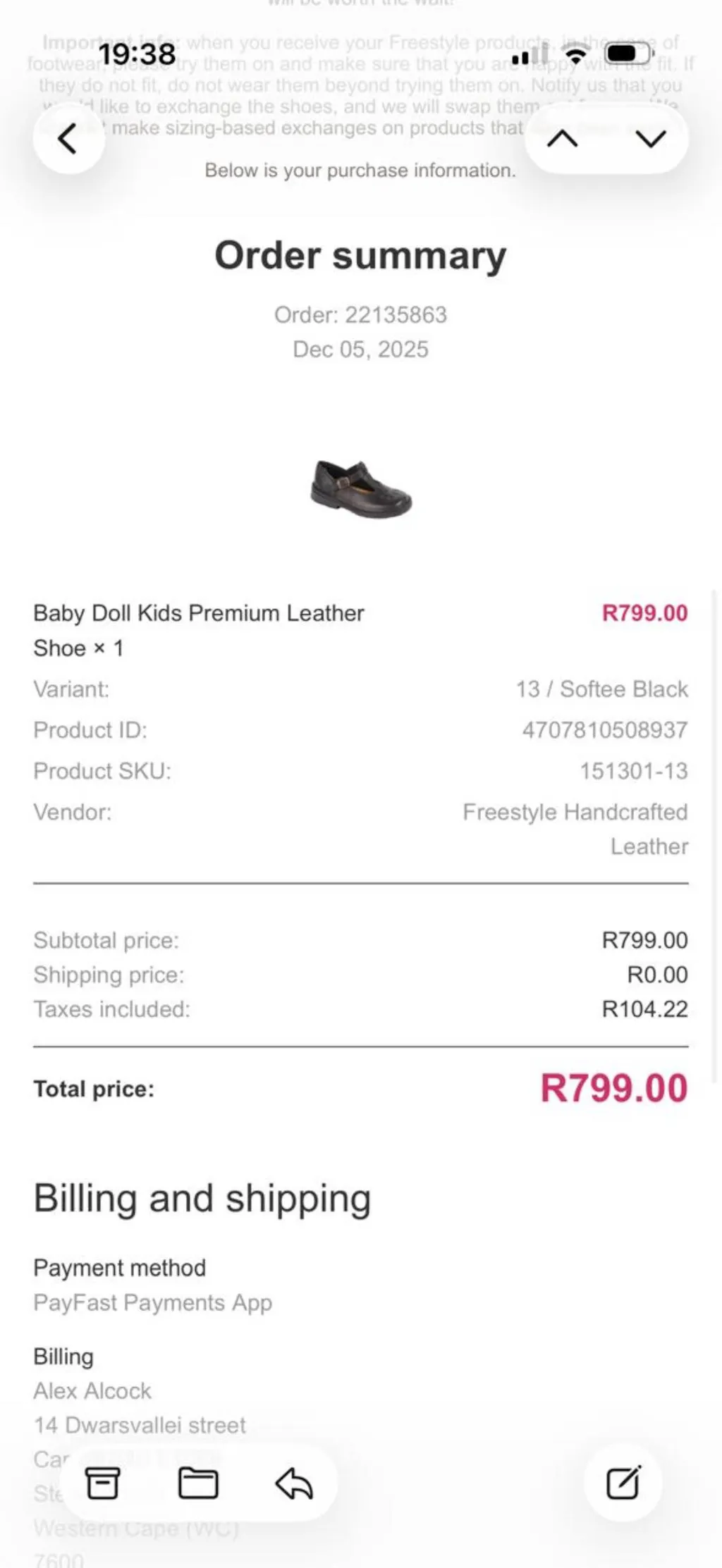 Men's Leather Plakkies - Freestyle SA