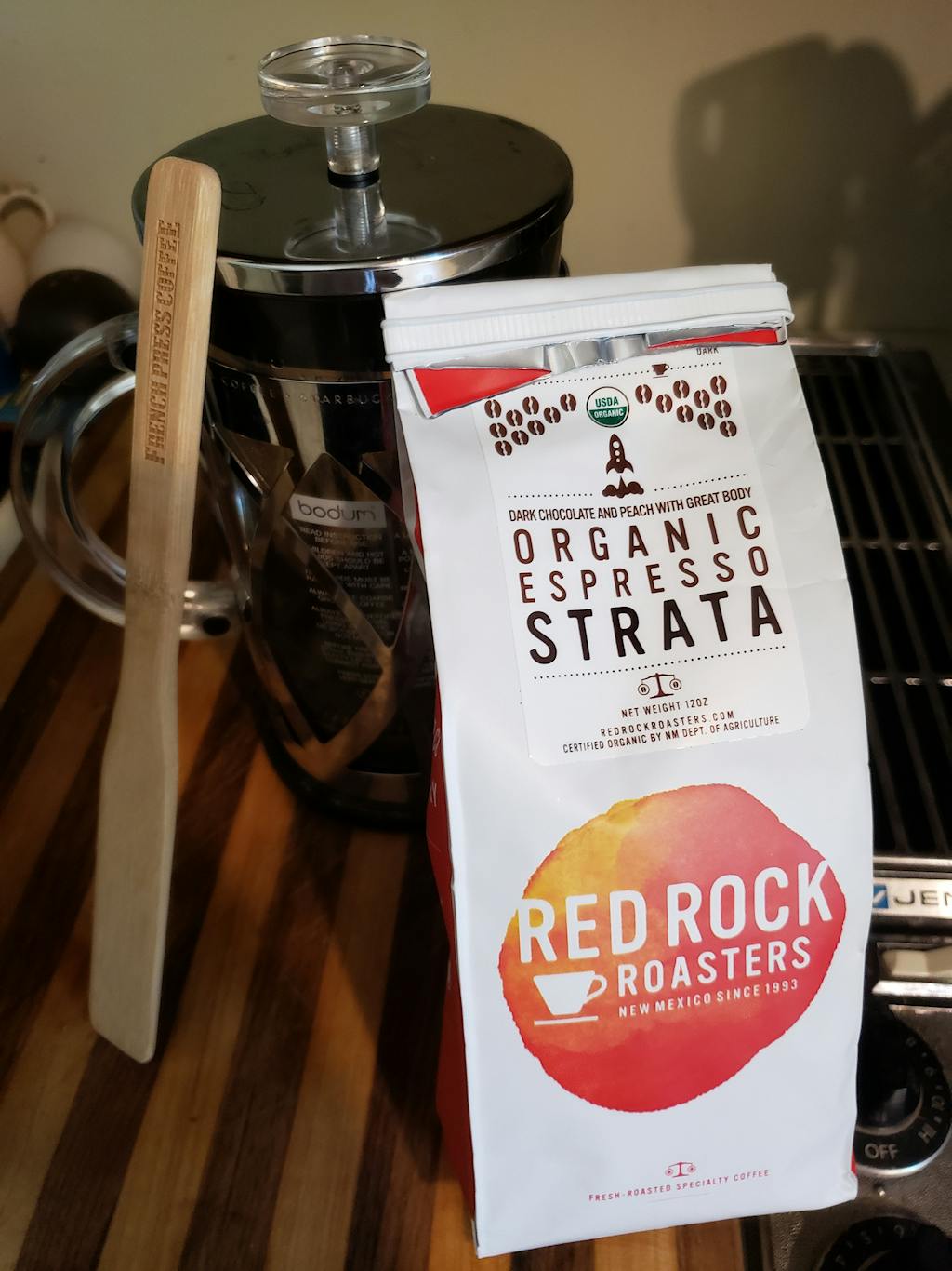 Red Rock Roasters Espresso Strata - Organic Coffee Beans