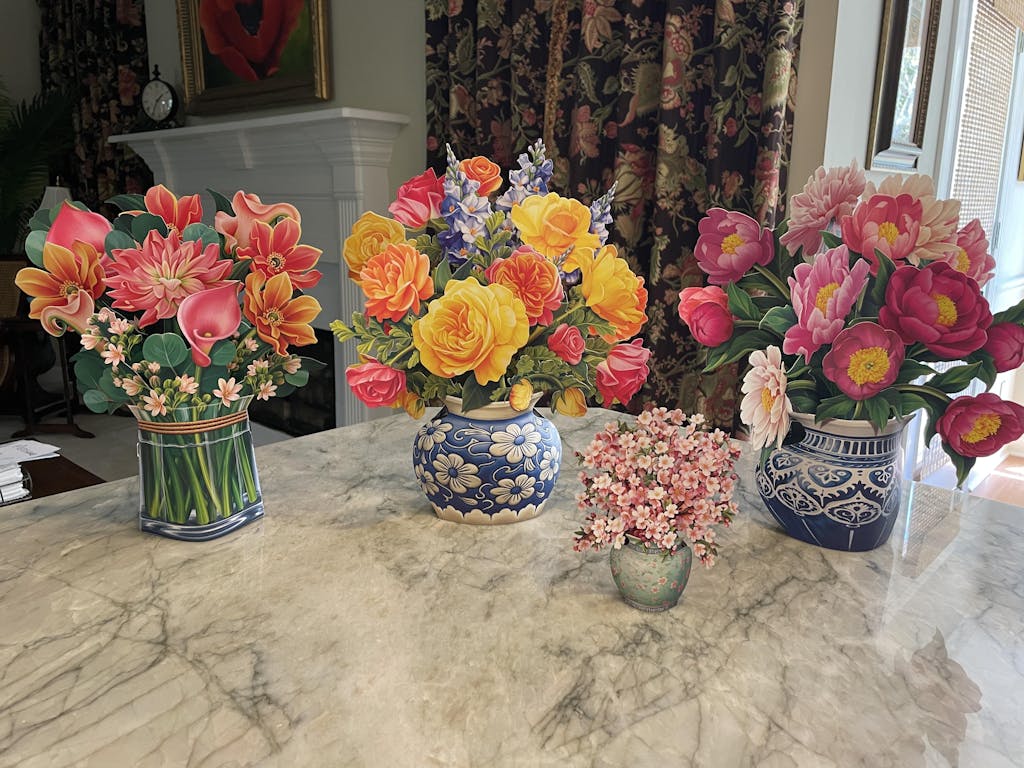 Sorbet Roses Paper Flower Bouquet | FreshCut Paper Elegant Floral Design