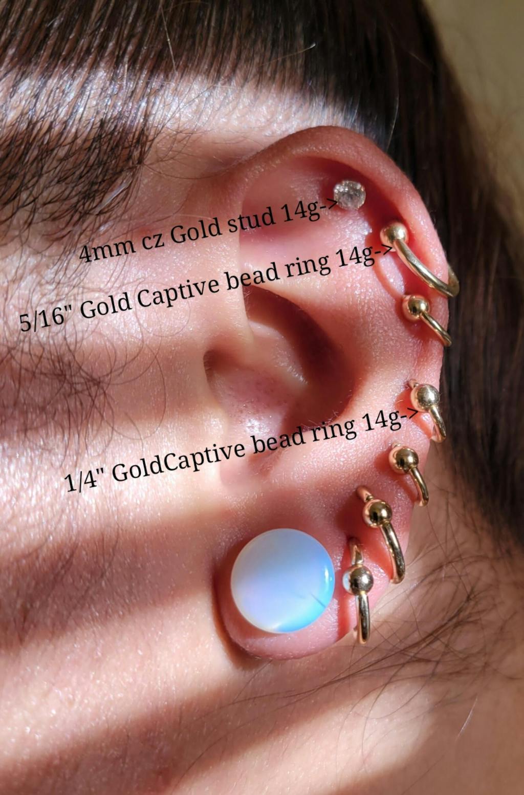 14K Gold Fixed Bead Ring – FreshTrends | FreshTrends