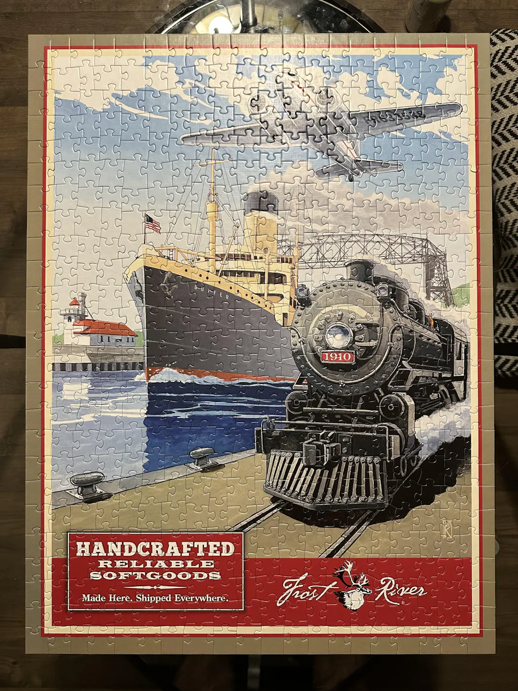 Frost River Puzzle | Made in USA | Puzzle Twist