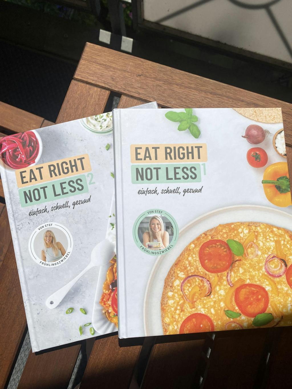 Kochbuch Eat Right Not Less #1 – Frühlingszwiebel