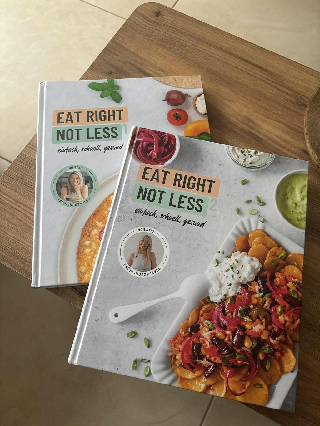 Kochbuch Eat Right Not Less #2 – Frühlingszwiebel