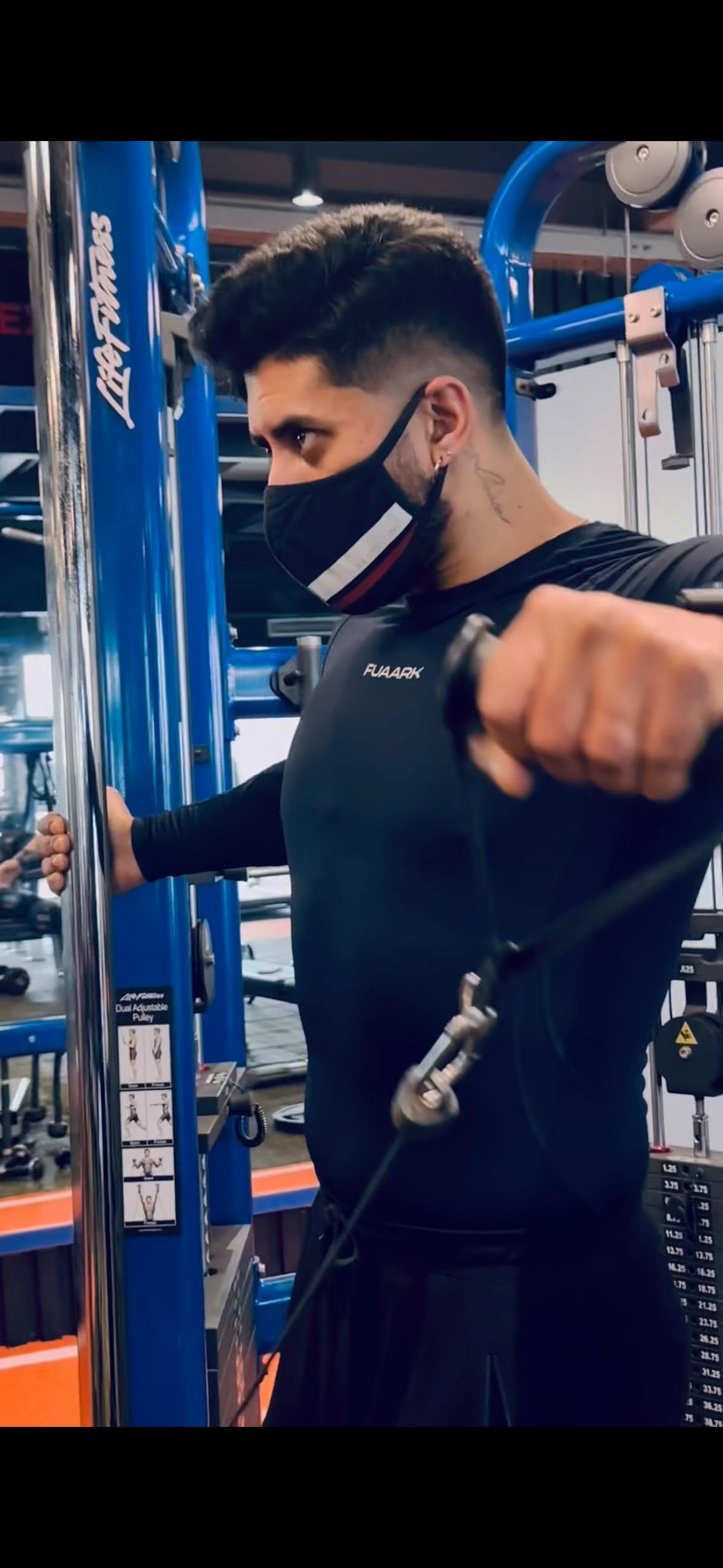 Buy Black Compression 2.0 Full Sleeves T-shirt for men online | Fuaark ...