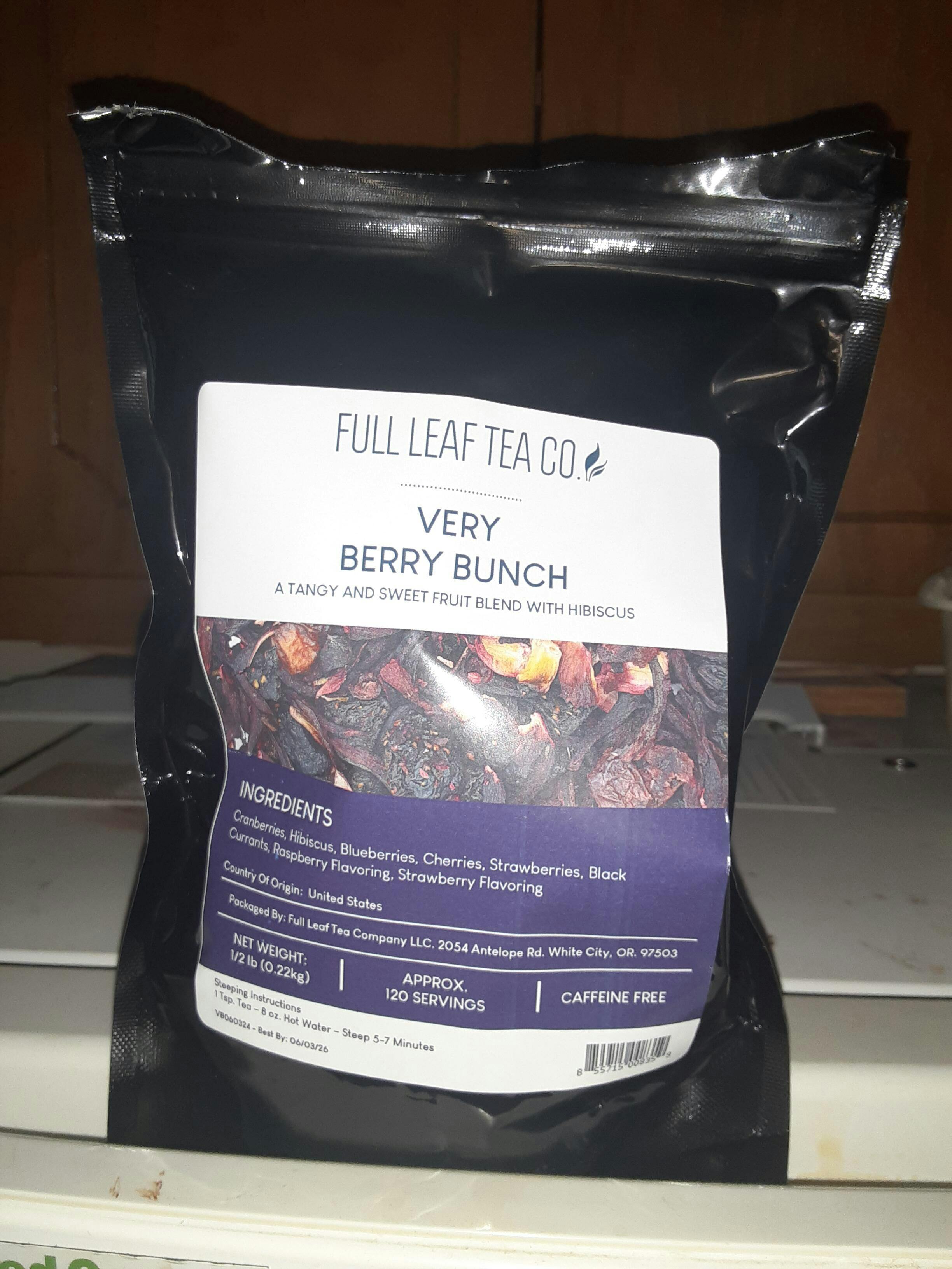 Very Berry Bunch - Loose Leaf Herbal Tea – Full Leaf Tea Company