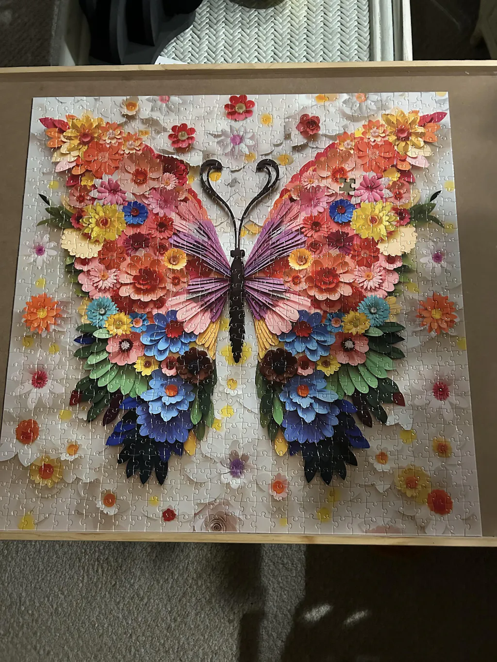 Blooming Bookshelf Jigsaw Puzzles 1000 Pieces – Fun-Puzzle