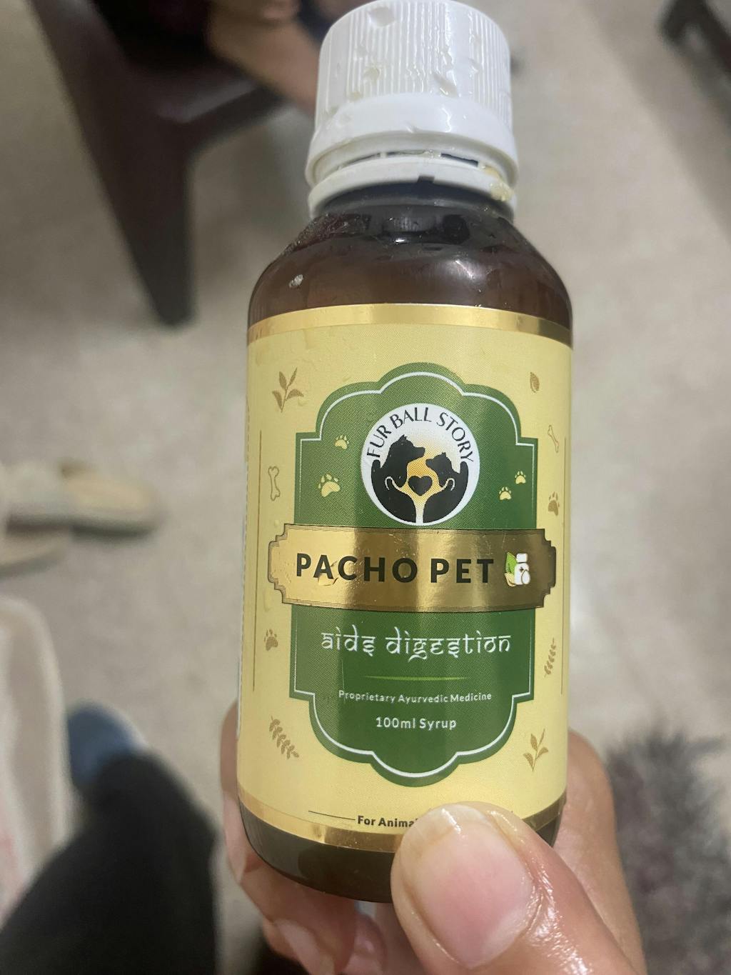Pacho Pet: Relief for Stomach Problems in Dogs & Cats – Fur Ball Story