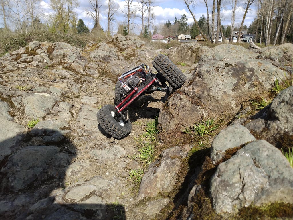 FURITEK BETTLE TITANIUM (RAINBOW) COMP CHASSIS FOR AXIAL UTB18 ...