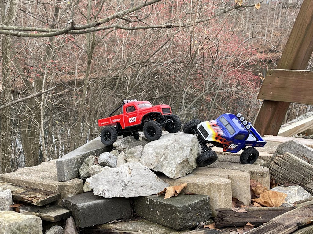 FURITEK FX118 FURY WAGON RTR BRUSHLESS 1/18 RC CRAWLER KIT (RED ...