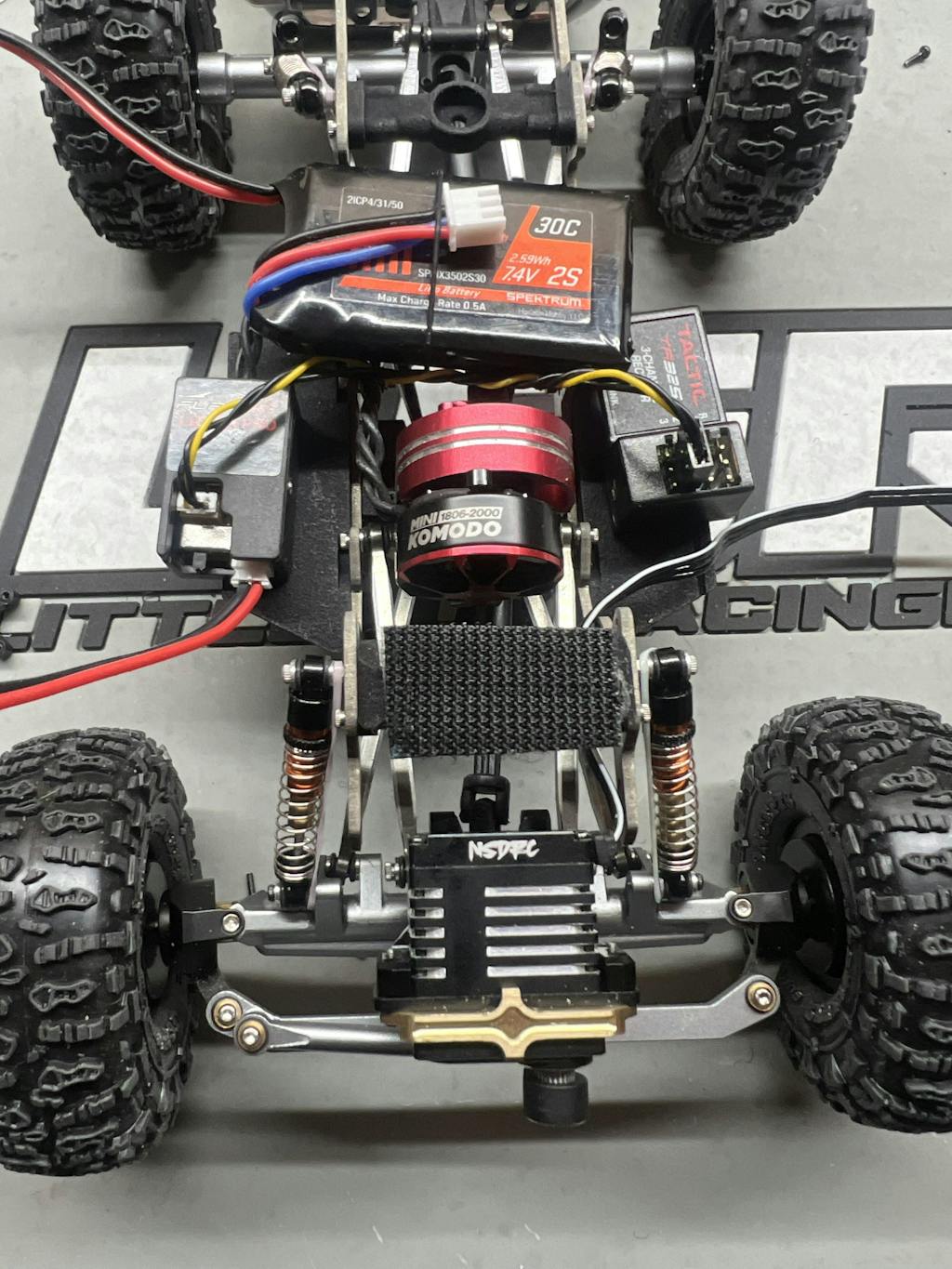 FURITEK MINI STELLAR TRANSMISSION WITH MINI KOMODO BRUSHLESS SETUP FOR ...