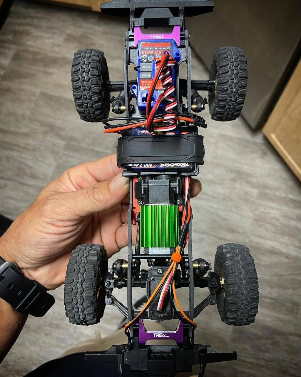 FURITEK GRASSHOPPER FRAME KIT FOR TRAXXAS TRX-4M CARBON FIBER VERSION ...