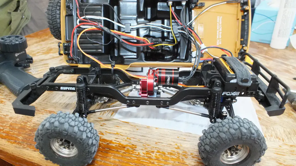 FURITEK MICRO STELLAR TRANSMISSION WITH CEDAR INRUNNER BRUSHLESS SETUP ...