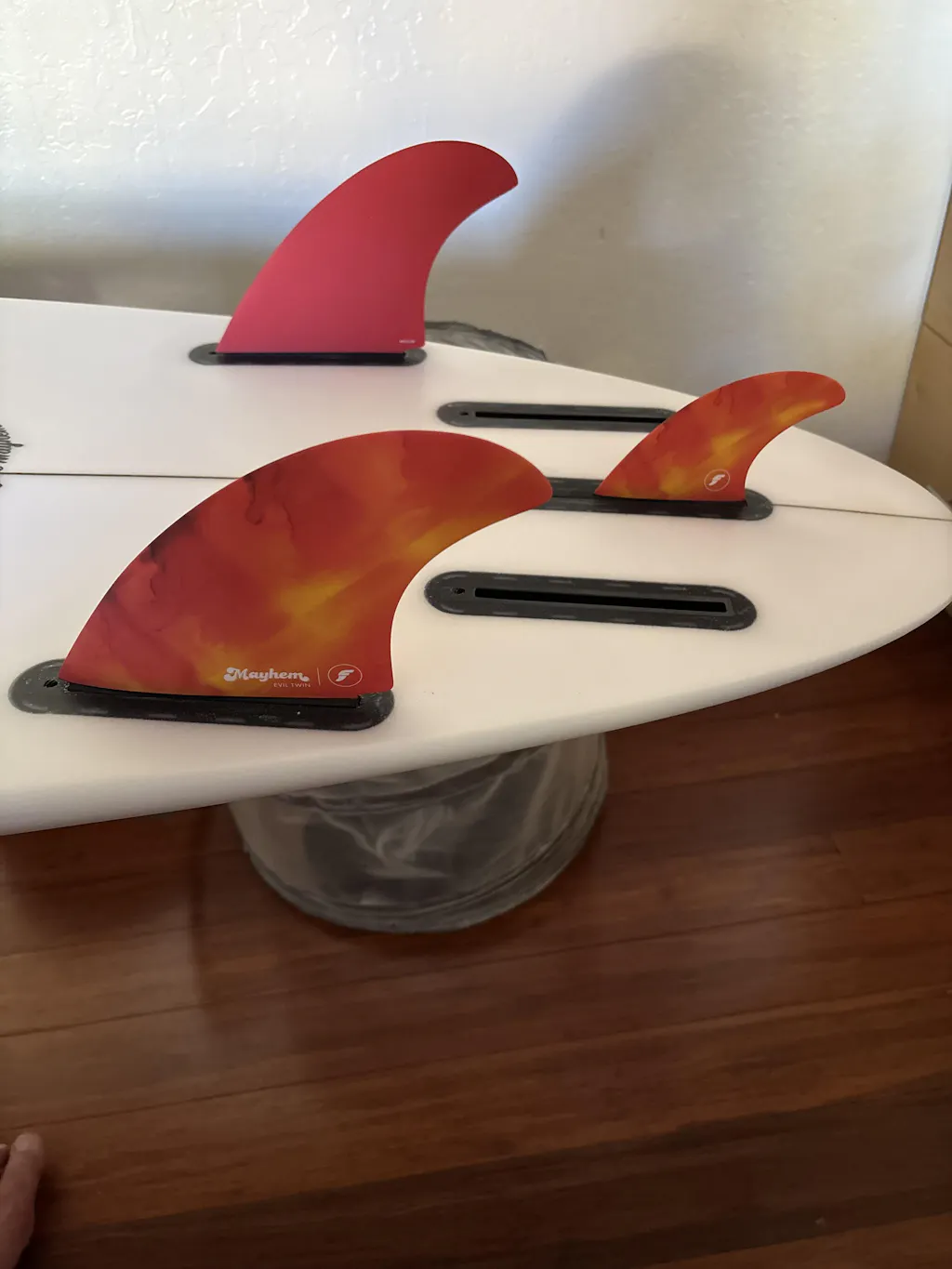 Mayhem Evil Twin +1 - Twin Fin - Futures Fins US
