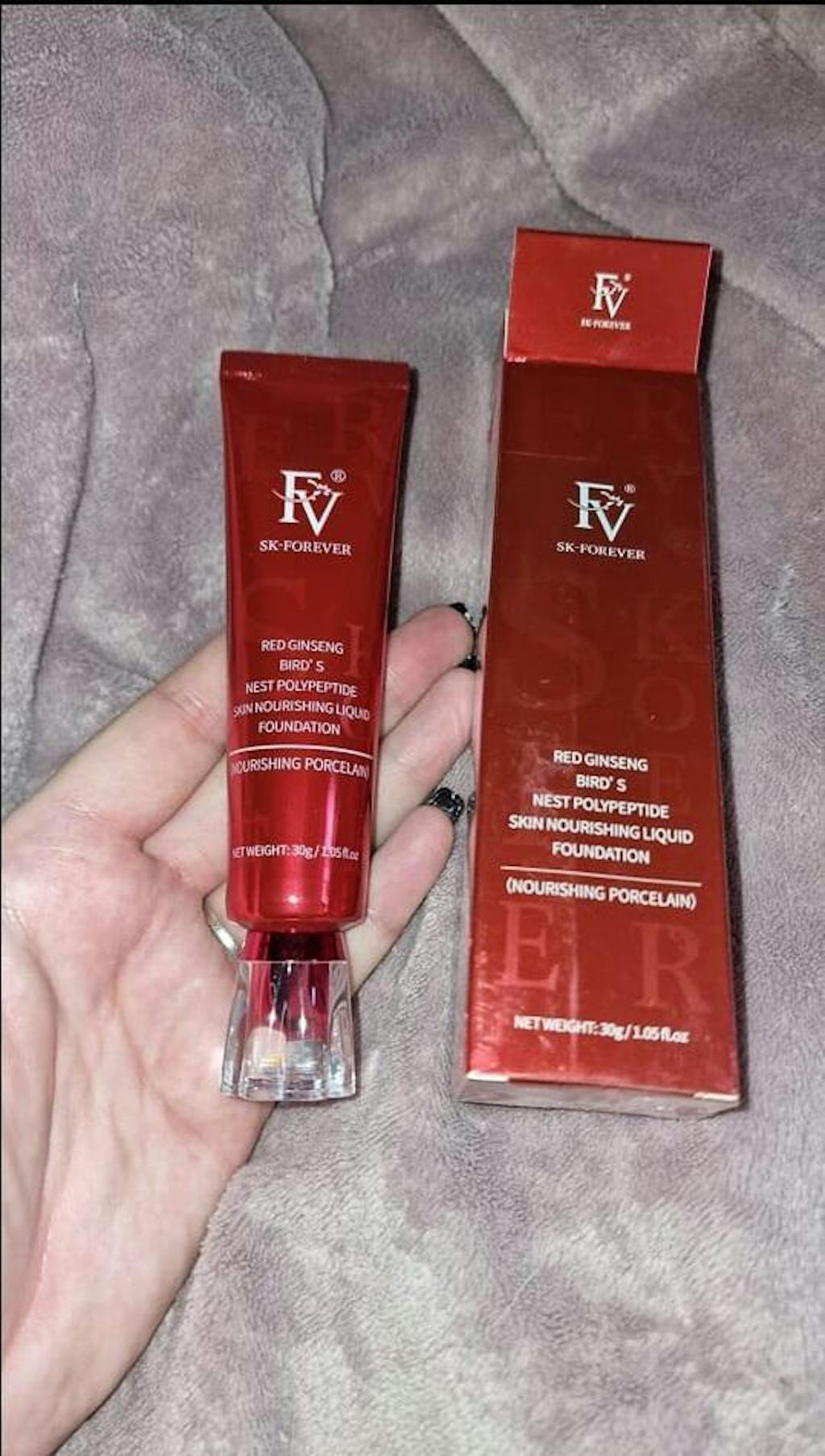 FV Waterproof Liquid Foundation – Long-Lasting Flawless Coverage 30 ml – FV Foundation