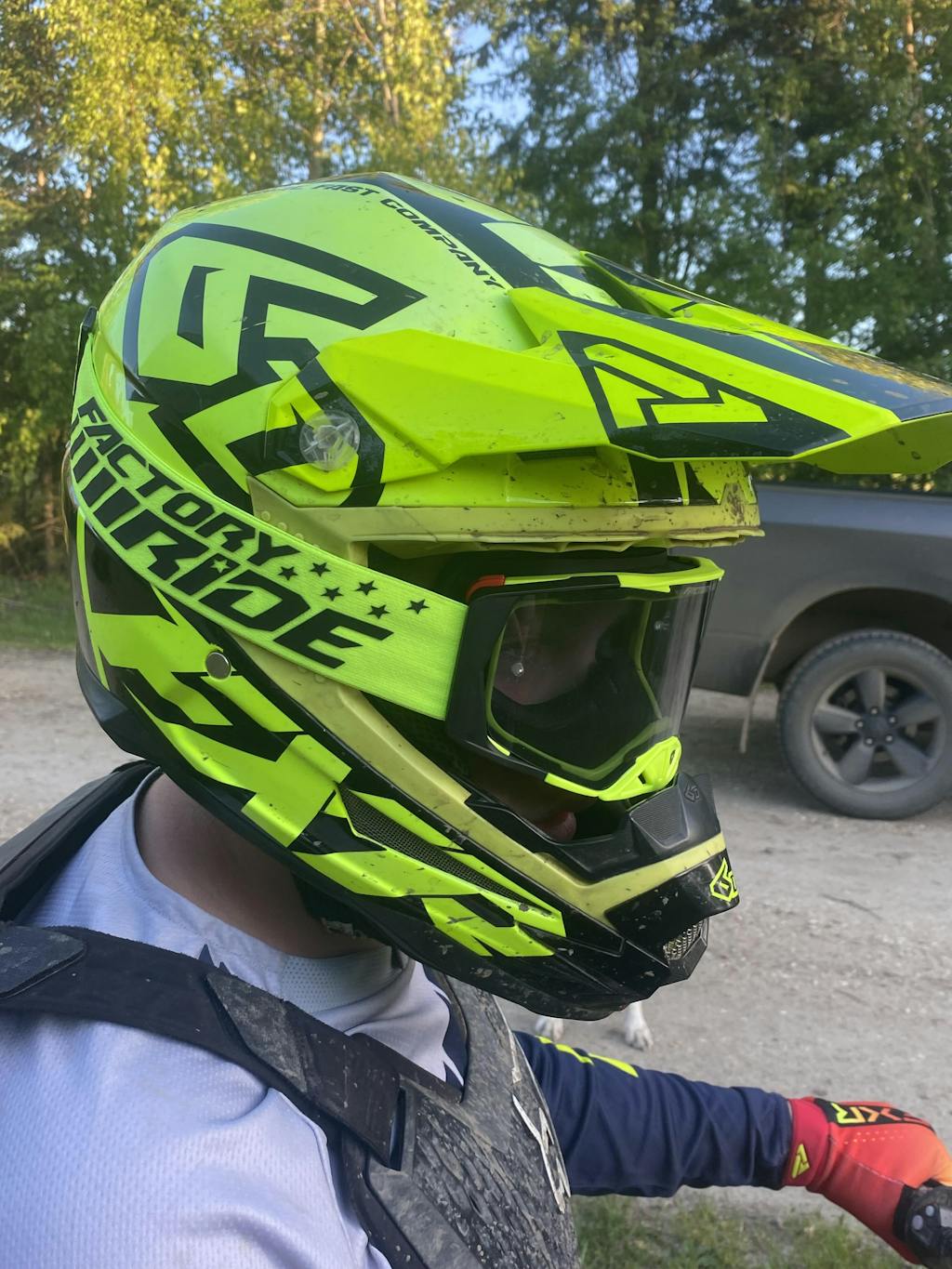 Factory Ride Clear MX Goggle – FXR Racing USA