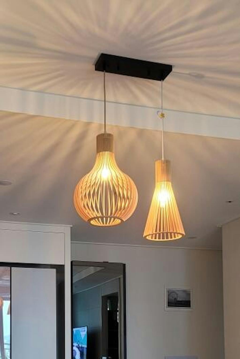 Cone Villa Ubud Wood Pendant Light – GabyBerg Design
