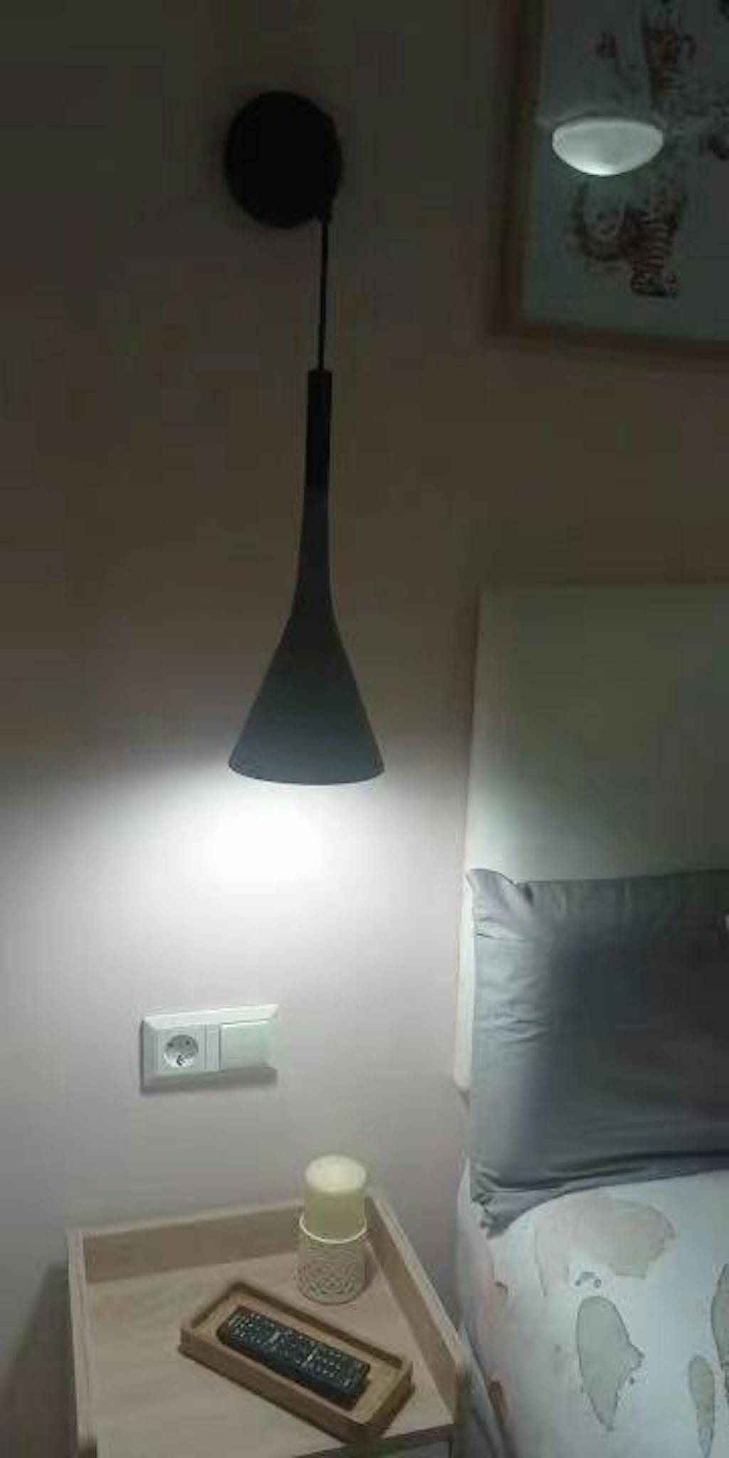 Nordic Cone Gray Wall Light – GabyBerg Design